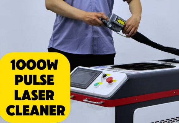 Machine de nettoyage au laser à impulsion 1000W pour enlever la rouille ...