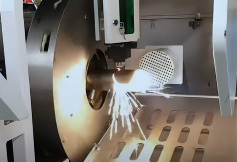 Customized Round Tube Fiber Laser Cutting Machine